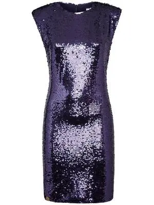 Philipp Plein Sequin-embellished Dress - Black