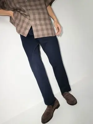 Grenson Epsom Round-toe Loafers