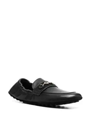 FERRAGAMO Nomadic Stories Leather Loafers