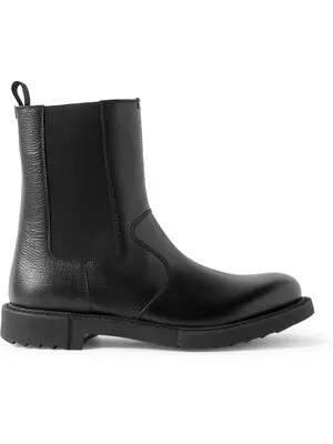 FERRAGAMO Loreno Leather Chelsea Boots