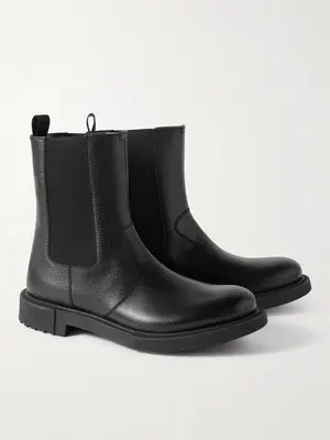 FERRAGAMO Loreno Leather Chelsea Boots
