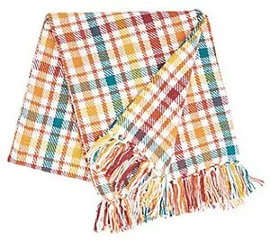VALERIE PARR HILL Radley Plaid 50' X 60' Woven Throw Valerie - One-color