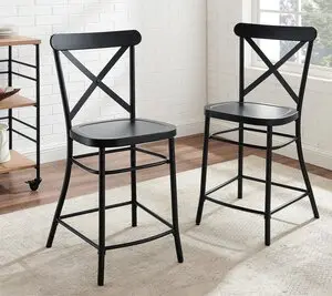 CROSLEY Camille 2-piece Counter Stool Set