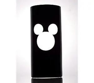 JOYJOLT Two Disney Luxury Mickey Crystal Highball Glasses