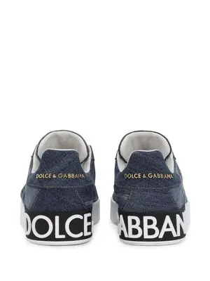 Dolce & Gabbana Portofino Leather Sneakers