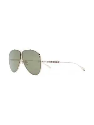 Valentino Garavani Rockstud Aviator Sunglasses - Gold