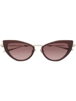 Valentino Garavani Rockstud Cat-eye Sunglasses - Gold