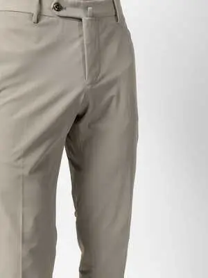 PT TORINO Straight-leg Trousers With Pull-tab Detail