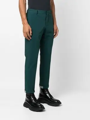 PT TORINO Straight-leg Trousers - Green
