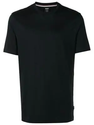 BOSS Round-neck Short-sleeve T-shirt - Black