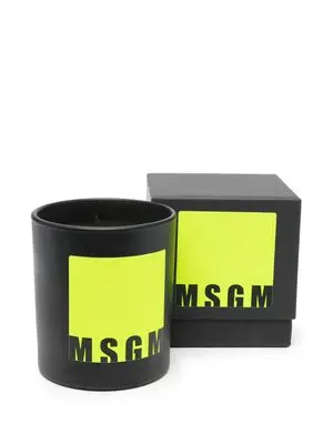 MSGM Logo-print Citronella Candle
