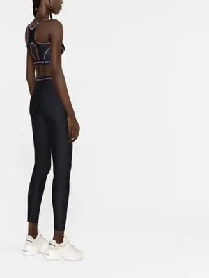 Versace Logo-band Crop Top