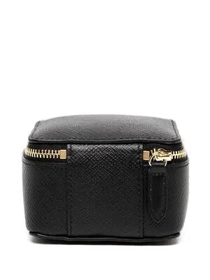 Smythson Logo-stamp Zip Box