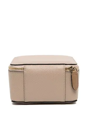 Smythson Logo-stamp Zip Box
