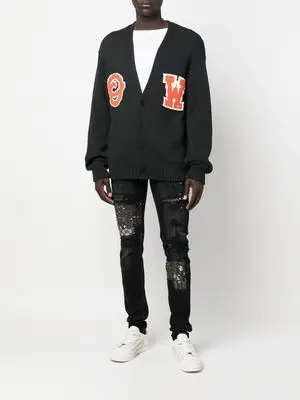 Amiri Distressed Skinny-cut Jeans