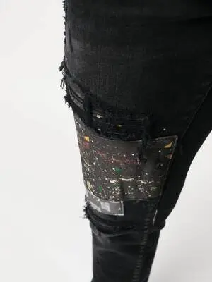 Amiri Distressed Skinny-cut Jeans