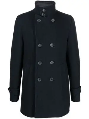 Herno Double-breasted Wool Coat