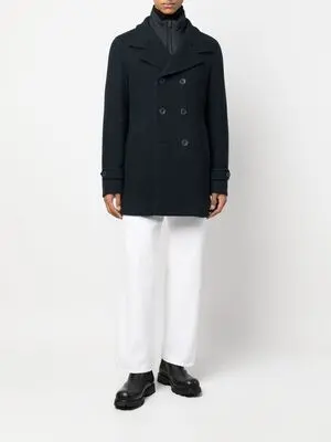 Herno Double-breasted Wool Coat