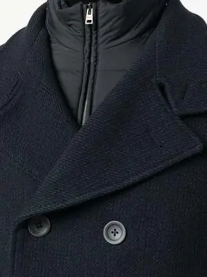 Herno Double-breasted Wool Coat