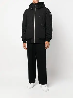 Moose Knuckles Ballistic Bomber Jacket - Black