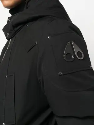 Moose Knuckles Ballistic Bomber Jacket - Black