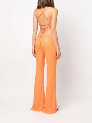 ROTATE BY BIRGER CHRISTENSEN Sequin-embellished Jumpsuit