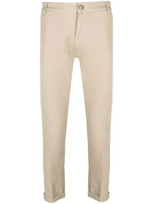 PT TORINO Mid-rise Slim-fit Jeans - Neutrals