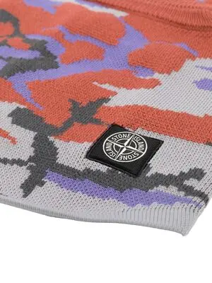 Stone Island Camouflage-print Balaclava