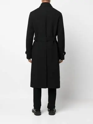 FORME D'EXPRESSION Belted Double-breasted Trench Coat