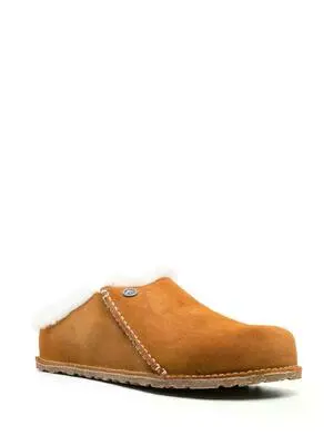 BIRKENSTOCK Zermatt Premium Slippers - Brown