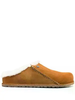 BIRKENSTOCK Zermatt Premium Slippers - Brown