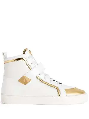 Giuseppe Zanotti Gold Tone Sneakers For Women