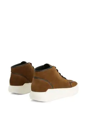 GIUSEPPE ZANOTTI Buvel High-top Sneakers - Brown