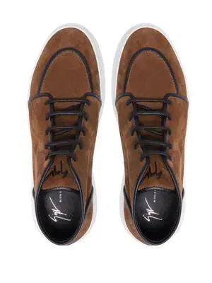 GIUSEPPE ZANOTTI Buvel High-top Sneakers - Brown