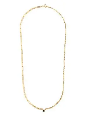 Yvonne Léon 18kt Yellow Mixed Chain Diamond Necklace