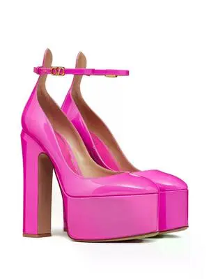 Valentino Garavani 155mm Tan-go Platform Pumps - Pink