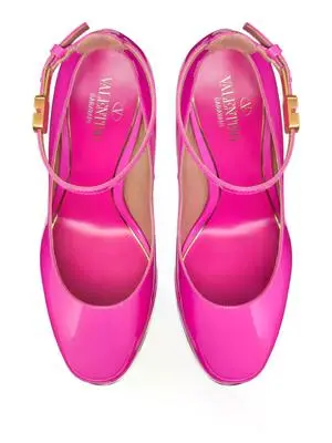 Valentino Garavani 155mm Tan-go Platform Pumps - Pink