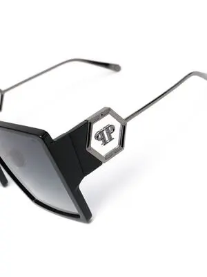 Philipp Plein Oversize Square-frame Sunglasses
