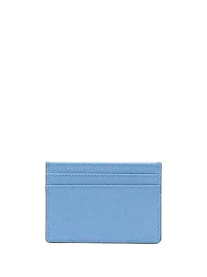 Smythson Logo-embossed Leather Cardholder