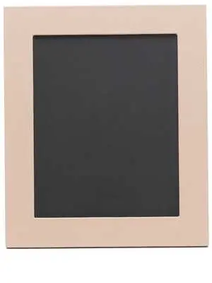 Smythson Leather-trim Photo Frame - Neutrals