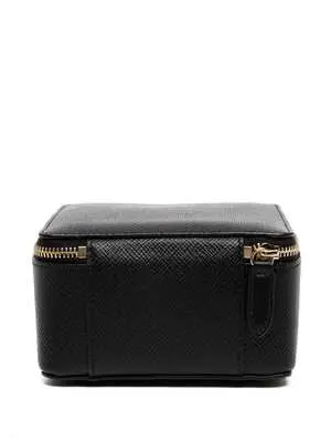 Smythson Logo-stamp Zip Box