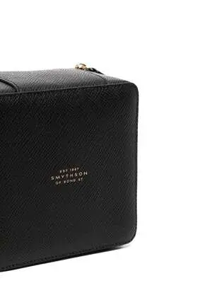 Smythson Logo-stamp Zip Box