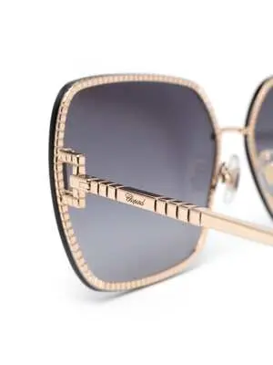 Chopard Square-frame Sunglasses