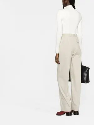 COURREGES Reedition Ribbed Sweater - Neutrals