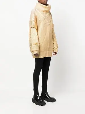 Philipp Plein Maxi Hexagon Metallic Pullover