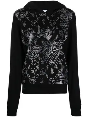 Philipp Plein Graphic Sweatshirts Hoodies For Women
