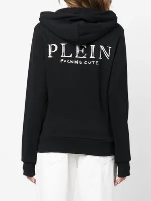 Philipp Plein Sequin-embellished Hoodie