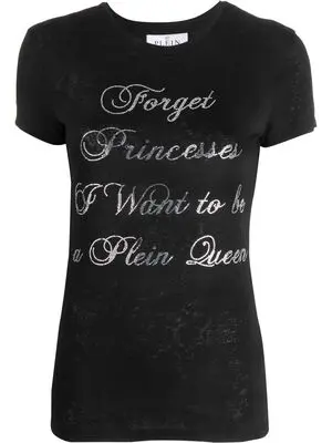 Philipp Plein Crystal-embellished T-shirt