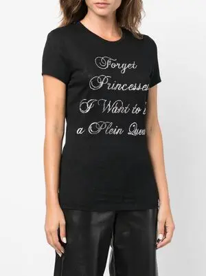 Philipp Plein Crystal-embellished T-shirt