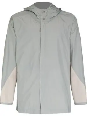 BYBORRE Panelled Hooded Windbreaker